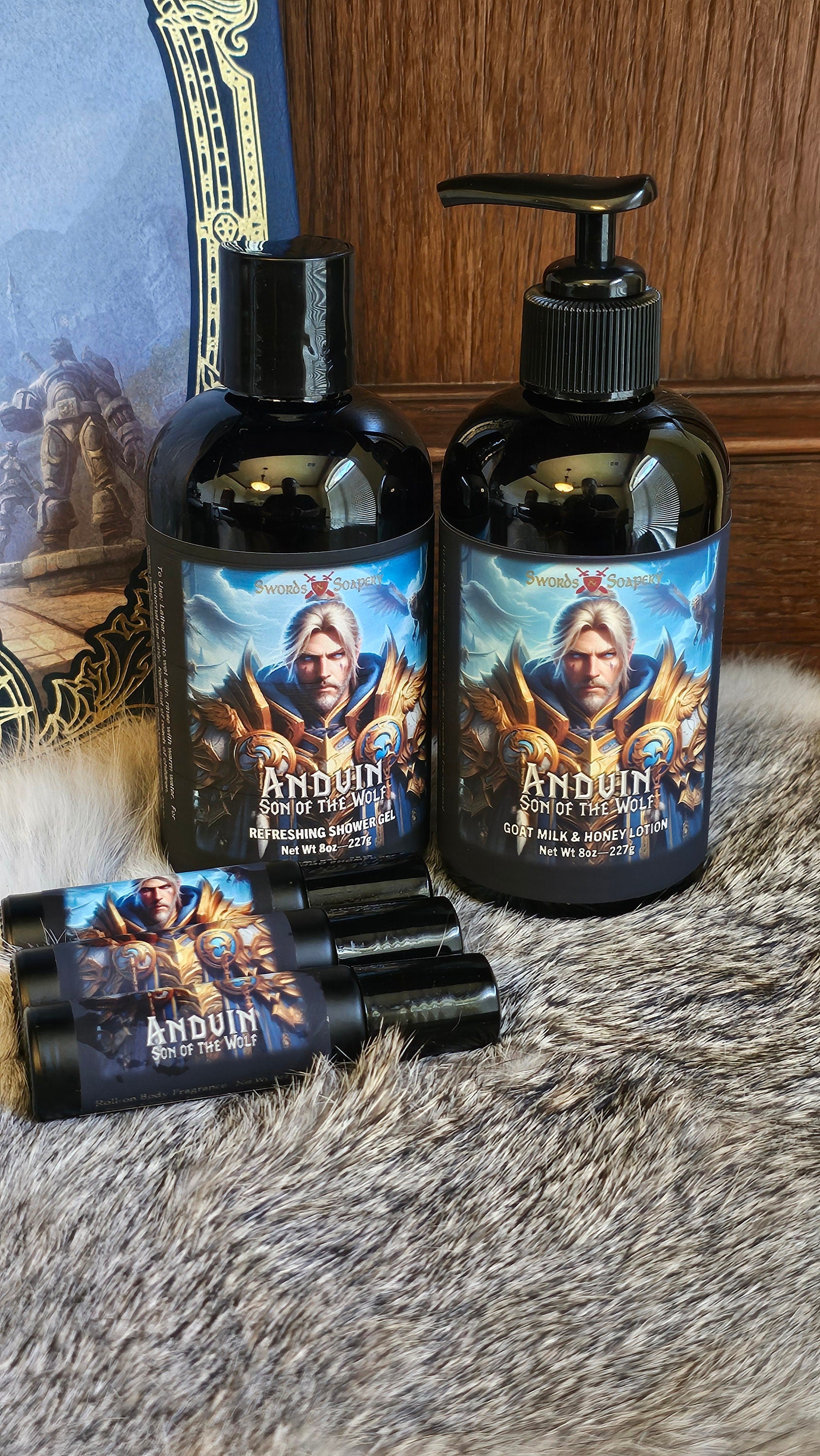 Anduin Son of the Wolf World of Warcraft WOW Body Wash, Lotion ...